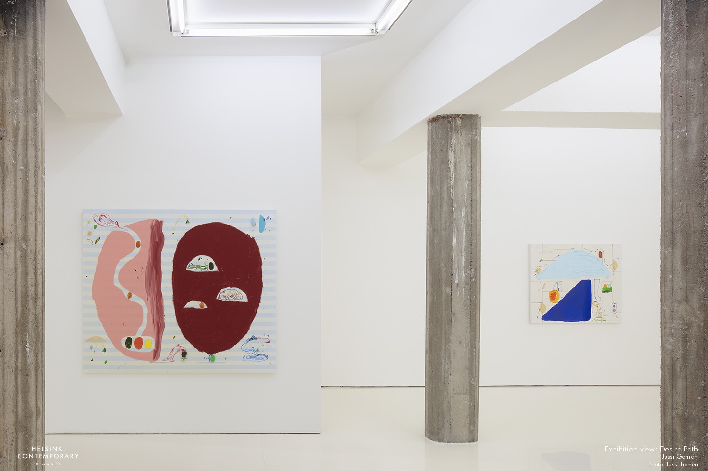 Exhibition view: Desire Path | Jussi Goman | Helsinki Contemporary