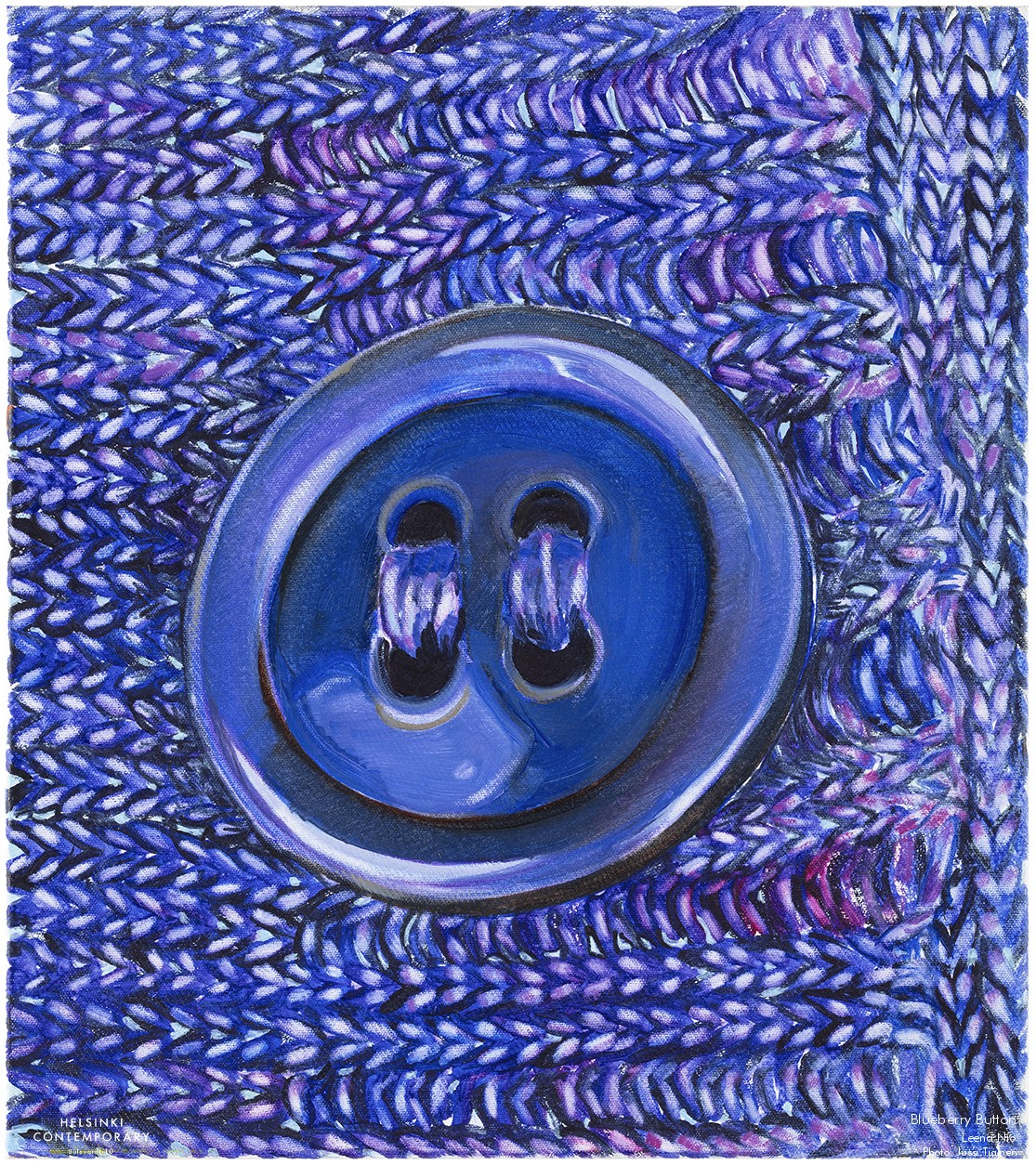 Blueberry Button | Leena Nio | Helsinki Contemporary